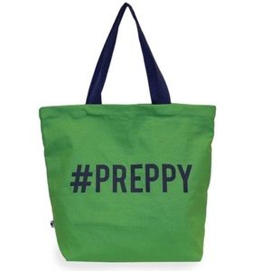 sloane ranger | Bags | Preppy Canvas Tote Bag | Poshmark